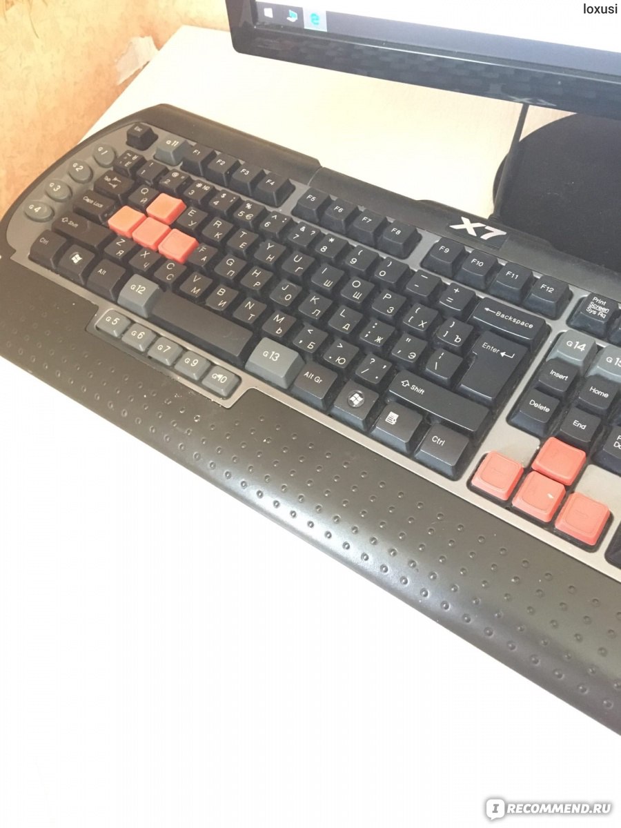 Игровая клавиатура A4TECH G800V - «вечная игровая клавиатура» | отзывы
