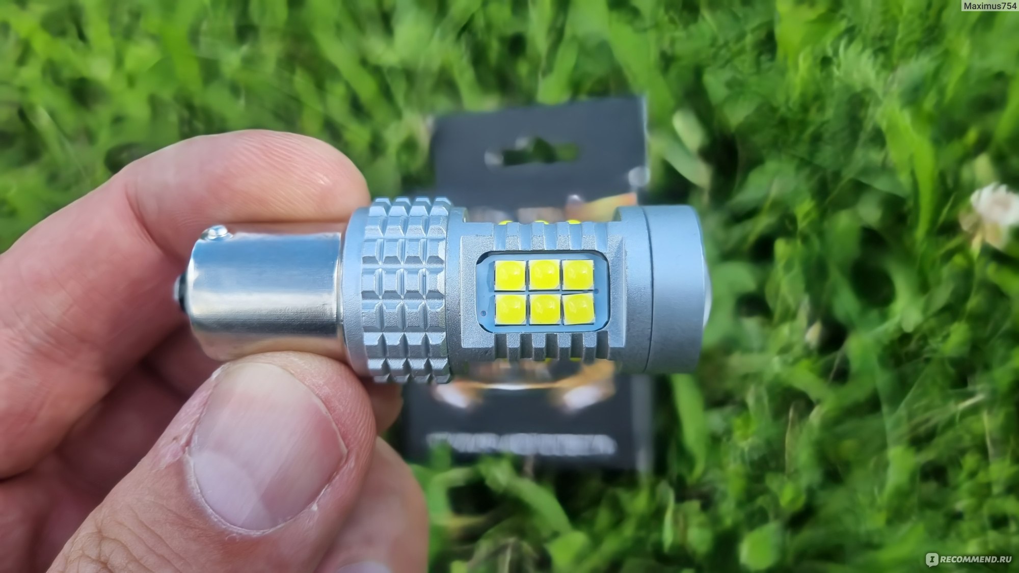Автолампы LED TIV P21W (габариты и задний ход) - «Светят гораздо ярче ...