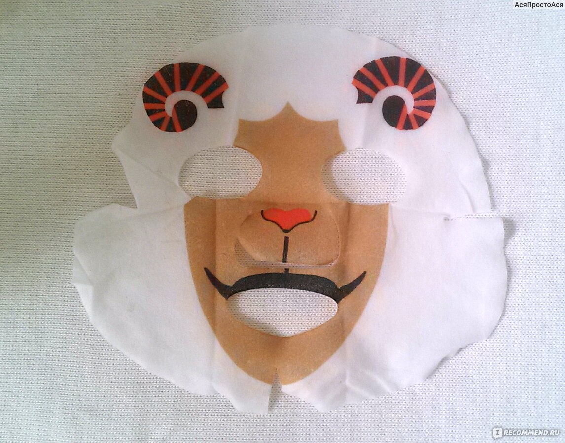 Тканевая маска для лица Hankey Овечка Animal Sheep Water-Locking Mask ...