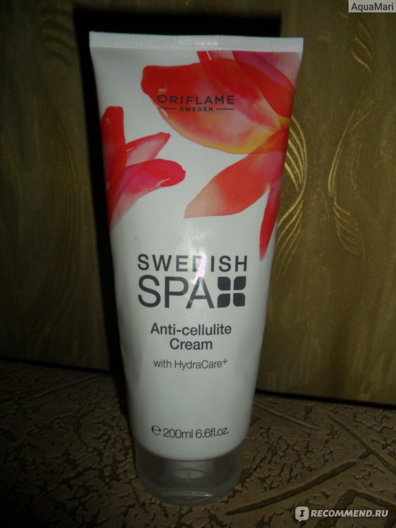Oriflame Антицеллюлитный крем «Шведский SPA салон» - «Крем похож на ...