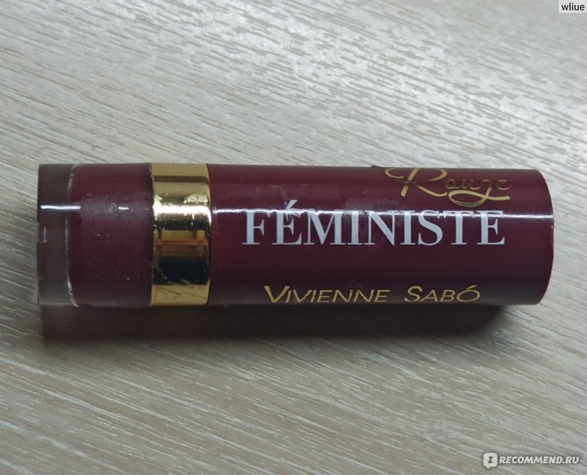 Губная помада Vivienne sabo Rouge Feministe - «дикое разочарование ...