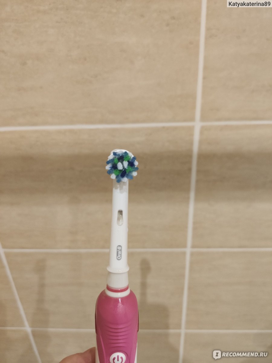 Насадки сменные на электрические зубные щетки Oral-B Cross Action ...