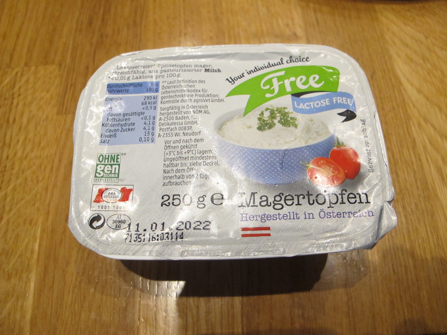 Творог Free Magertopfer - «Безлактозный творожок» | отзывы