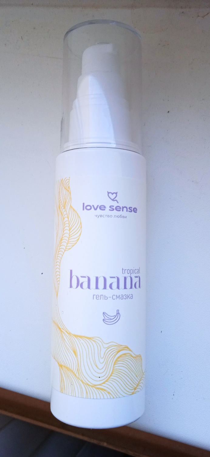 Лубрикант на водной основе Love Sense tropical banana - «Тест драйв ...