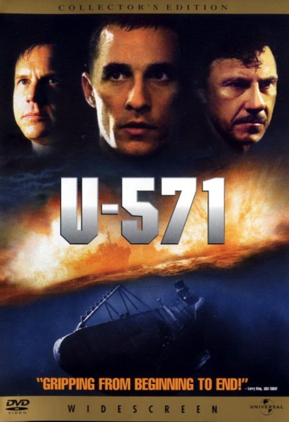 U-571/Ю-571 (2000, фильм) - «Нашла старую кассету и решила пересмотреть, фанатам Макконахи ...