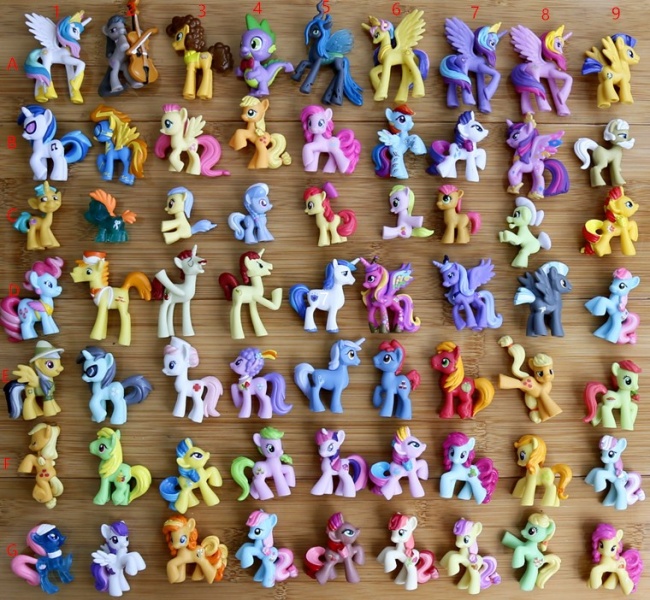 Aliexpress Пластиковые фигурки Girls Figure toys princess cadance luna ...